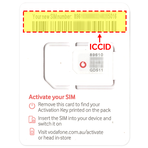SIM activation